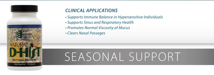 Natural D-Hist; Seasonal Support - Nokomis Chiropractic and Wellness